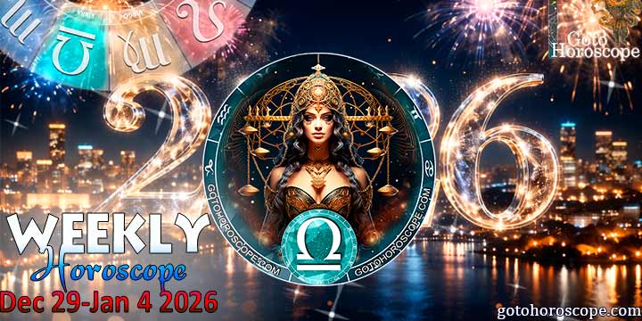 Libra horoscope for the week December 28—3, 2025 ⭐ GotoHoroscope