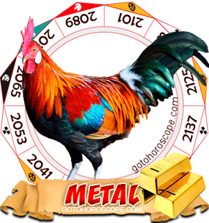 Metal Rooster Personality Horoscope based on Chinese Astrology Animal ...